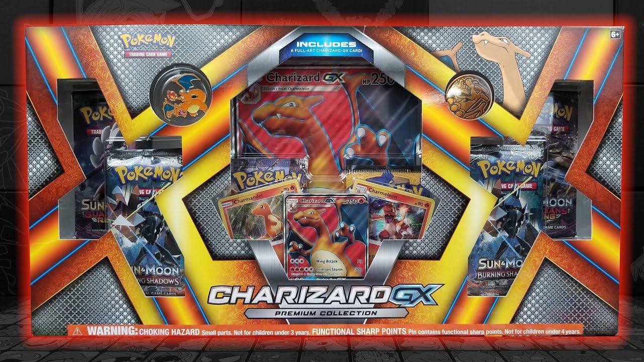 EARLY CHARIZARD GX PREMIUM COLLECTION BOX OPENING!!! | Pokemon Cards ...