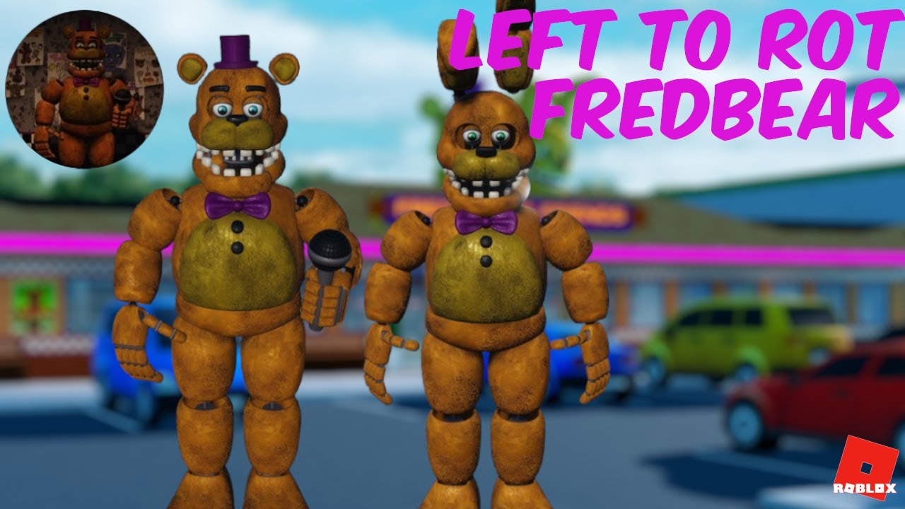 How To Get The Left To Rot Fredbear Badge in FNAF in The 80's Plus Left ...