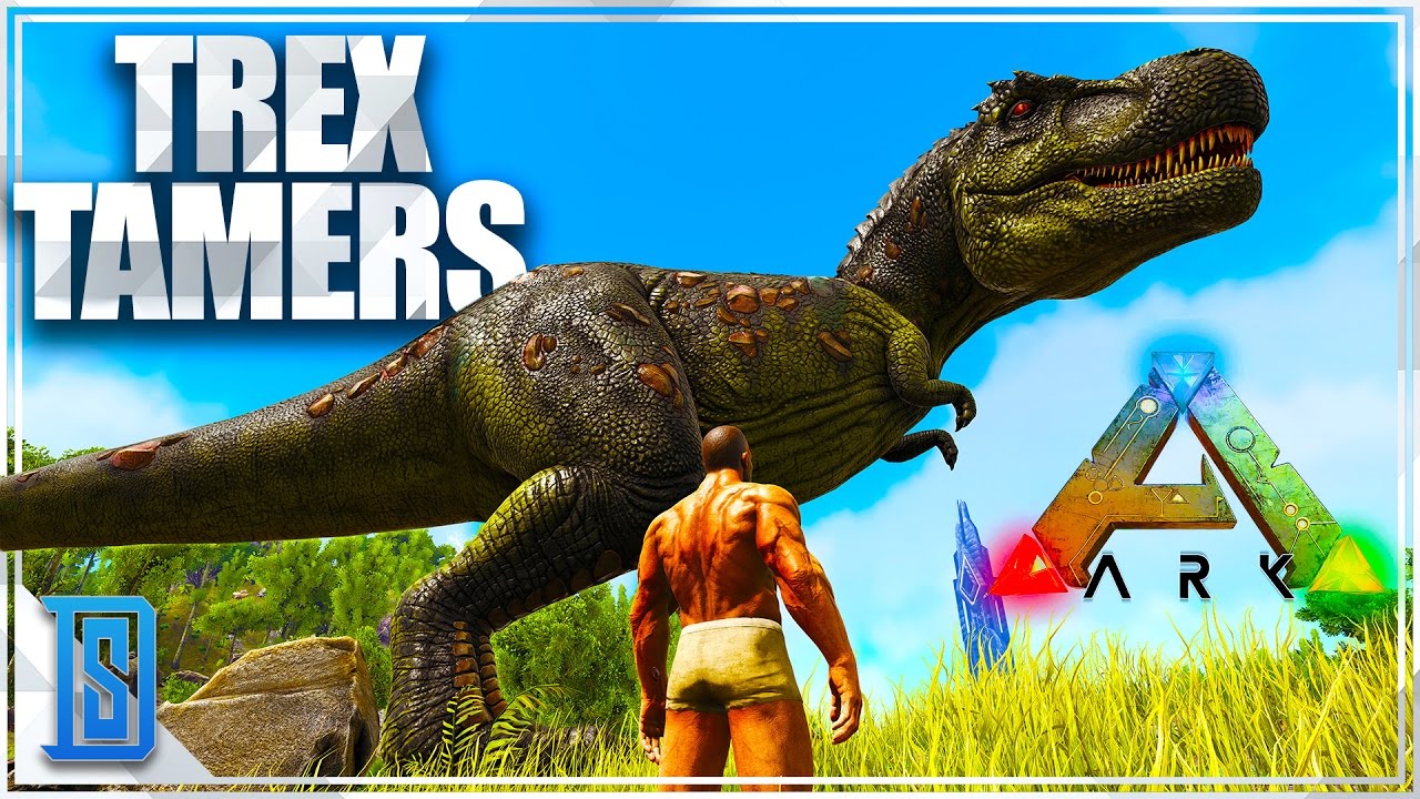 Ark:Survival Evolved -Season 10 Part 4 - BIG BOY TAME/DON'T FALL!(Ark ...