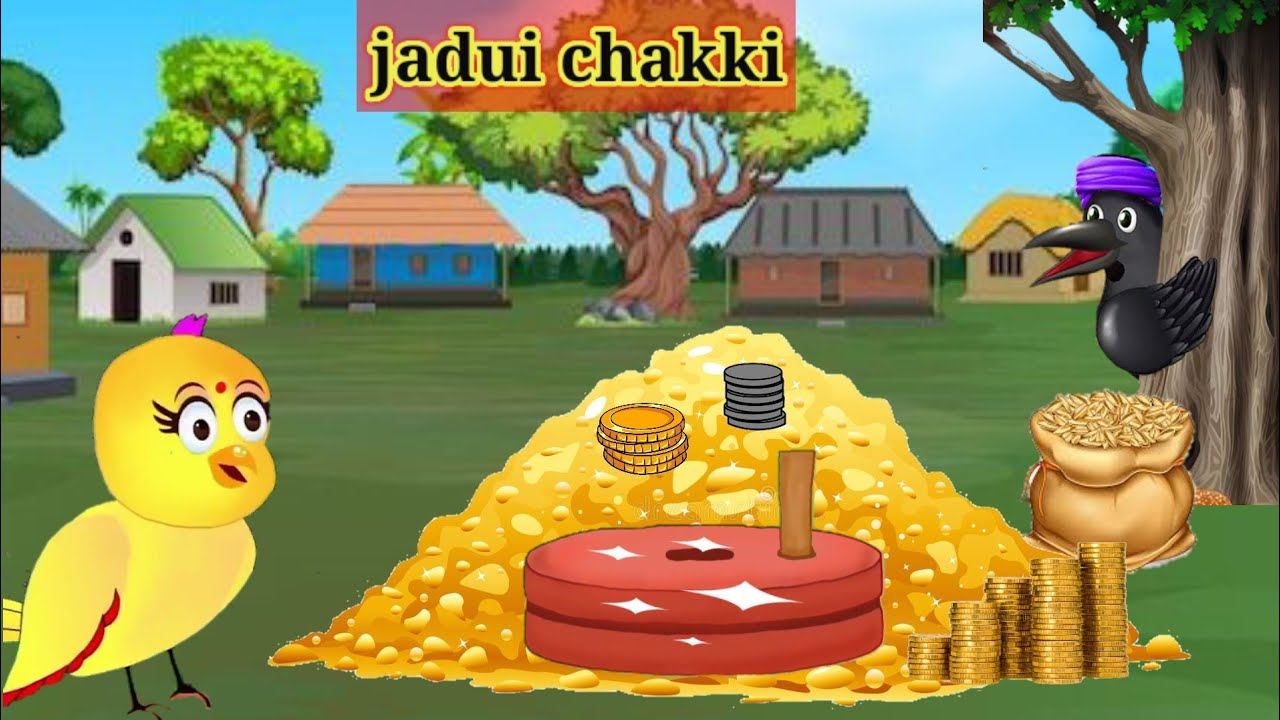 jadui chakki | stories in Hindi | chidiya ki acchi acchi kahaniyan ...