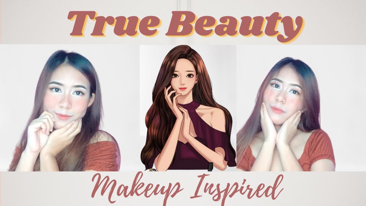 I TRIED COPYING WEBTOON "TRUE BEAUTY" JUGYEONG'S MAKEUP (TUTORIAL ...