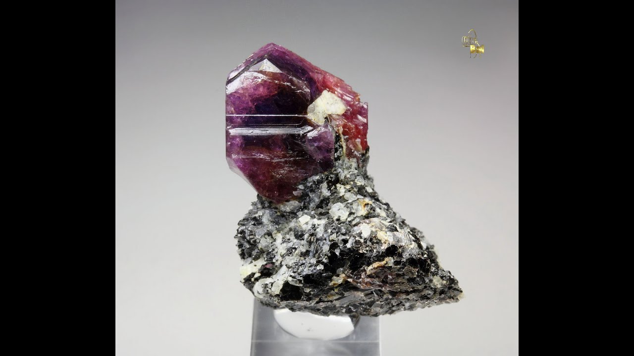 #18544 - Bi-color CORUNDUM var. RUBY, MUSCOVITE, Zazafotsy Quarry ...