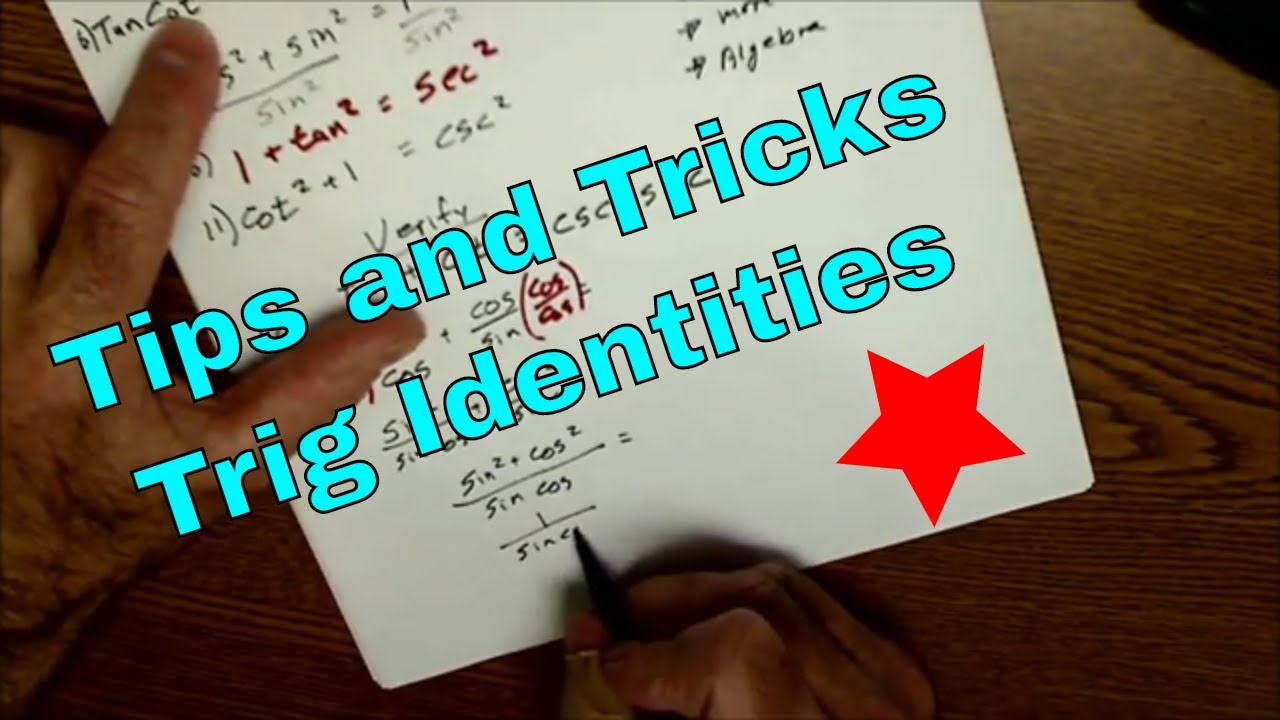 Verifying Trigonometric Identities, Tips and Tricks, Example Problems ...