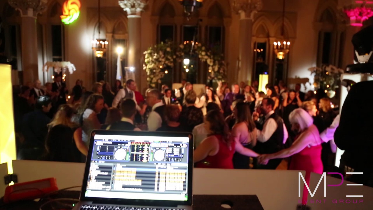 Rebecca and David Mennillo Wedding with Mpe Event Group - YouTube