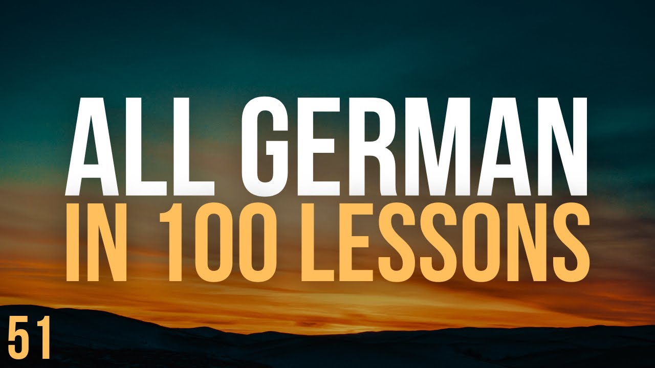 All German in 100 Lessons. Learn German . Most important German phrases ...