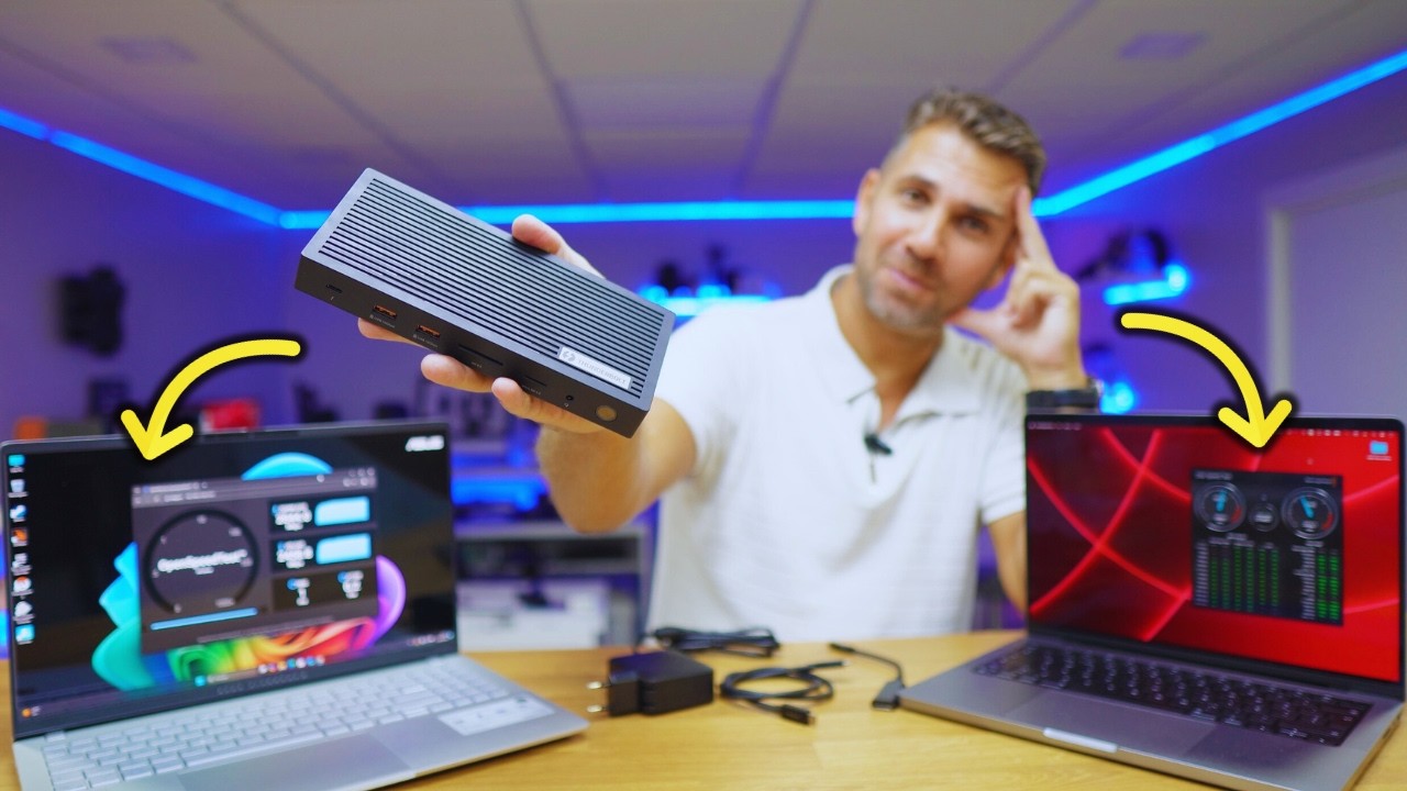 Ultra FAST Docking Station 🔥 40 Gbps & Dual Display | PULWTOP - YouTube