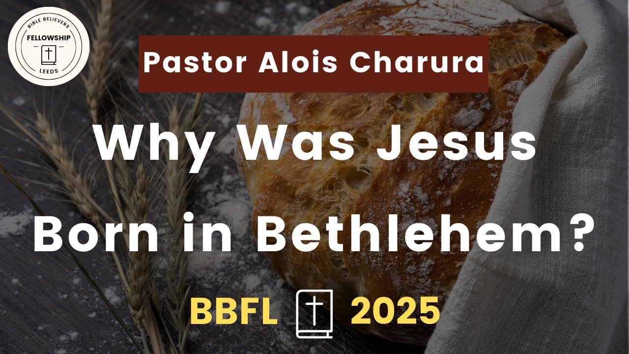 25-1221 Why Was Jesus Born in Bethlehem? | Pastor Alois | Bible ...