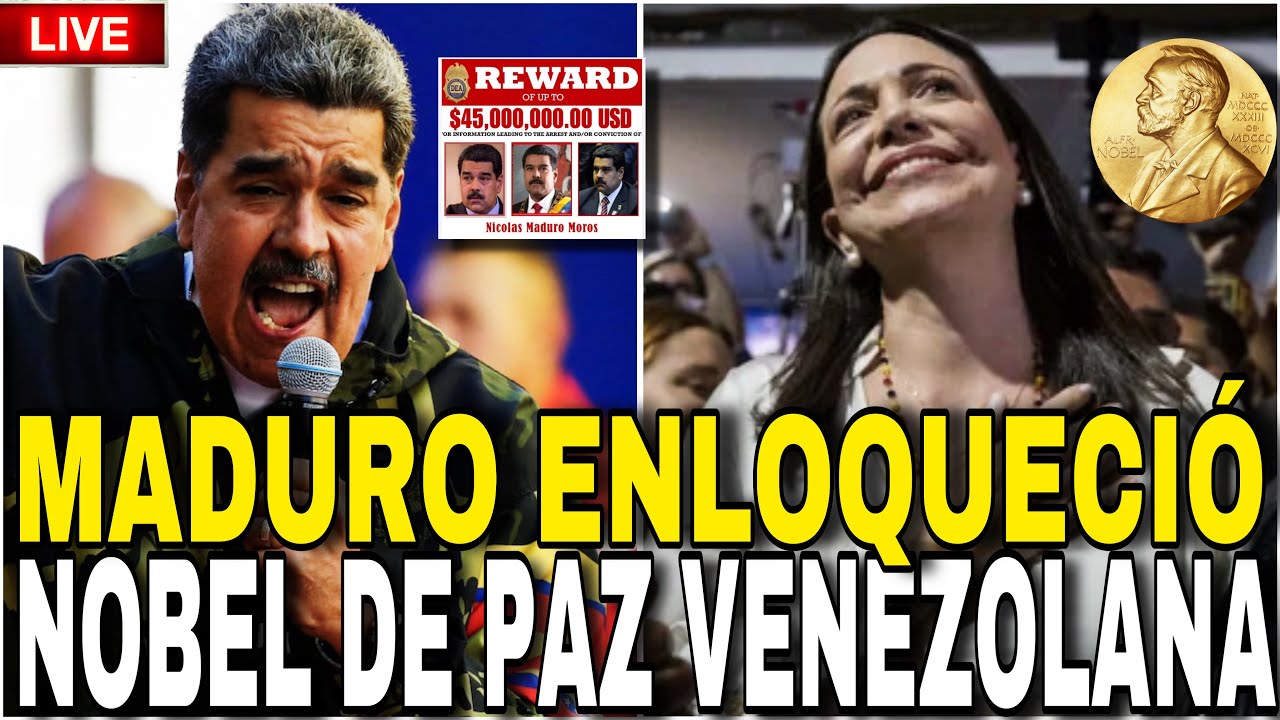ÚLTIMO: MADURO ENLOQUECIÓ AL SABER DE LA NOMINACIÓN DE MARIA CORINA AL ...
