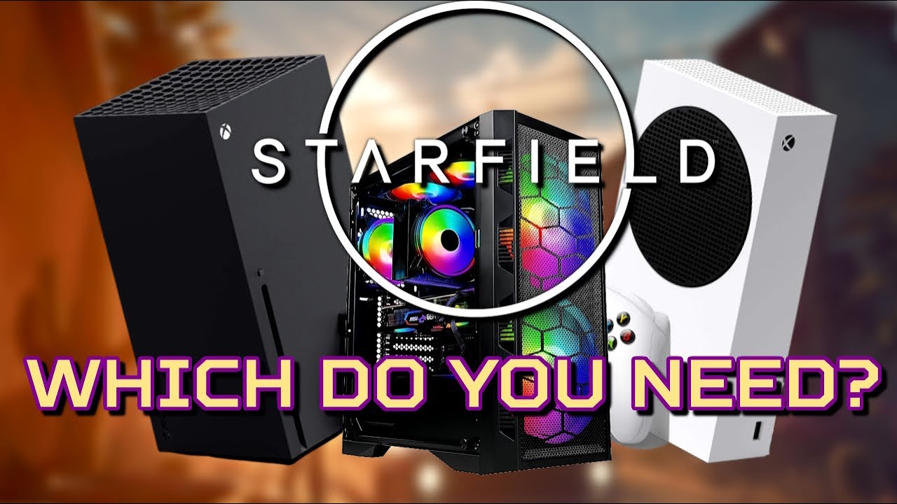 XBOX Series X/S vs PC for Starfield - YouTube