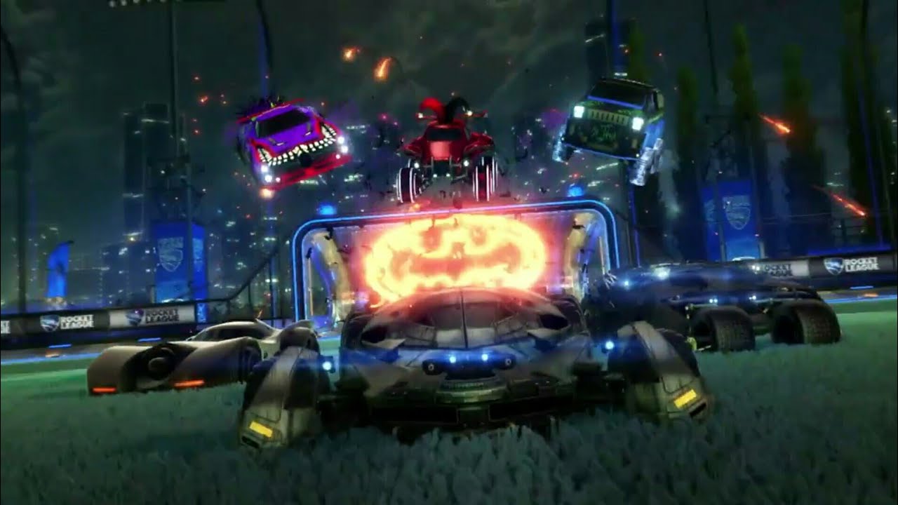 Rocket League Batman Haunted Hallows Event Trailer Batmobile returns to ...