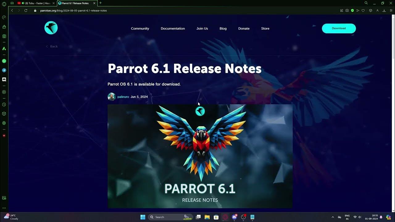 Unlock Hacking Tools on Windows with Parrot OS Installation - YouTube