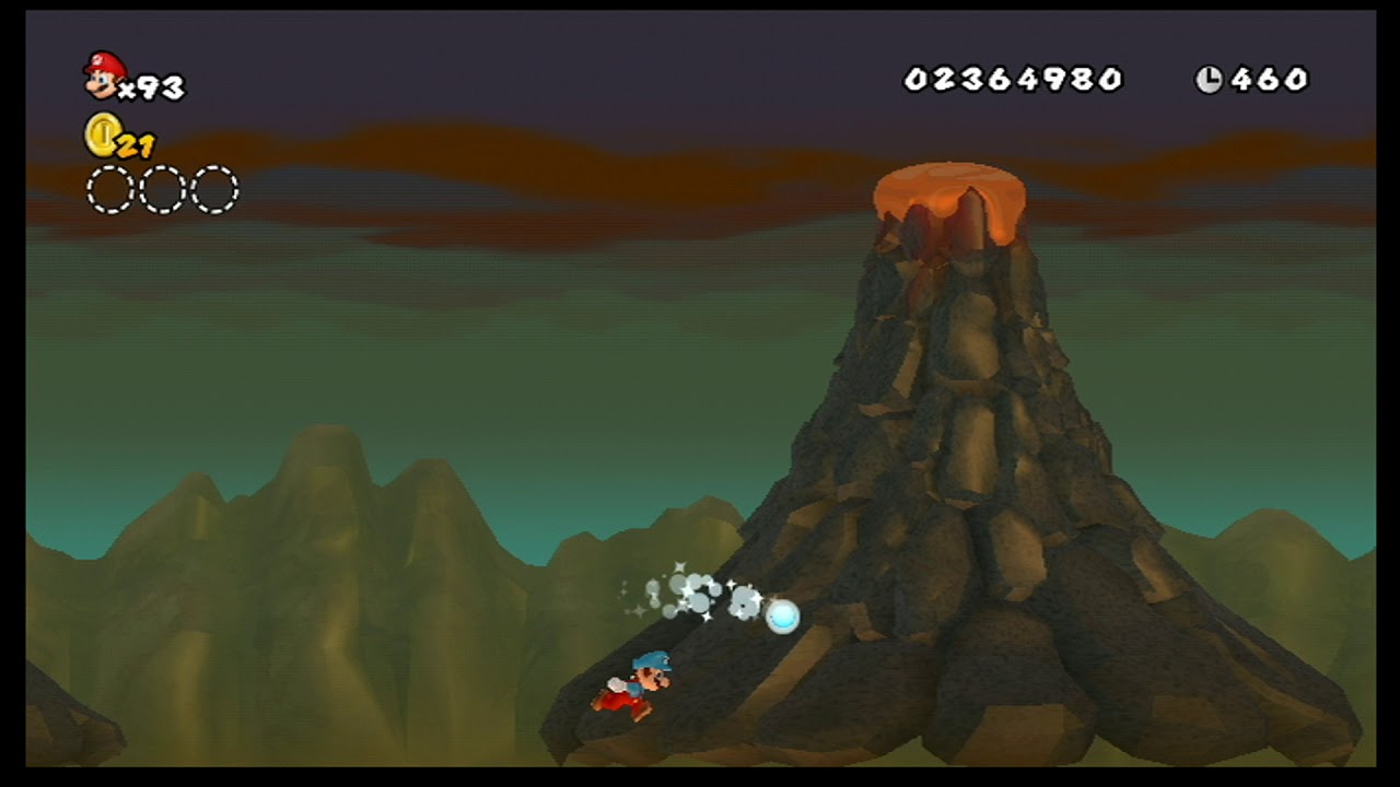 NSMBW Custom Level: My favourite background - YouTube