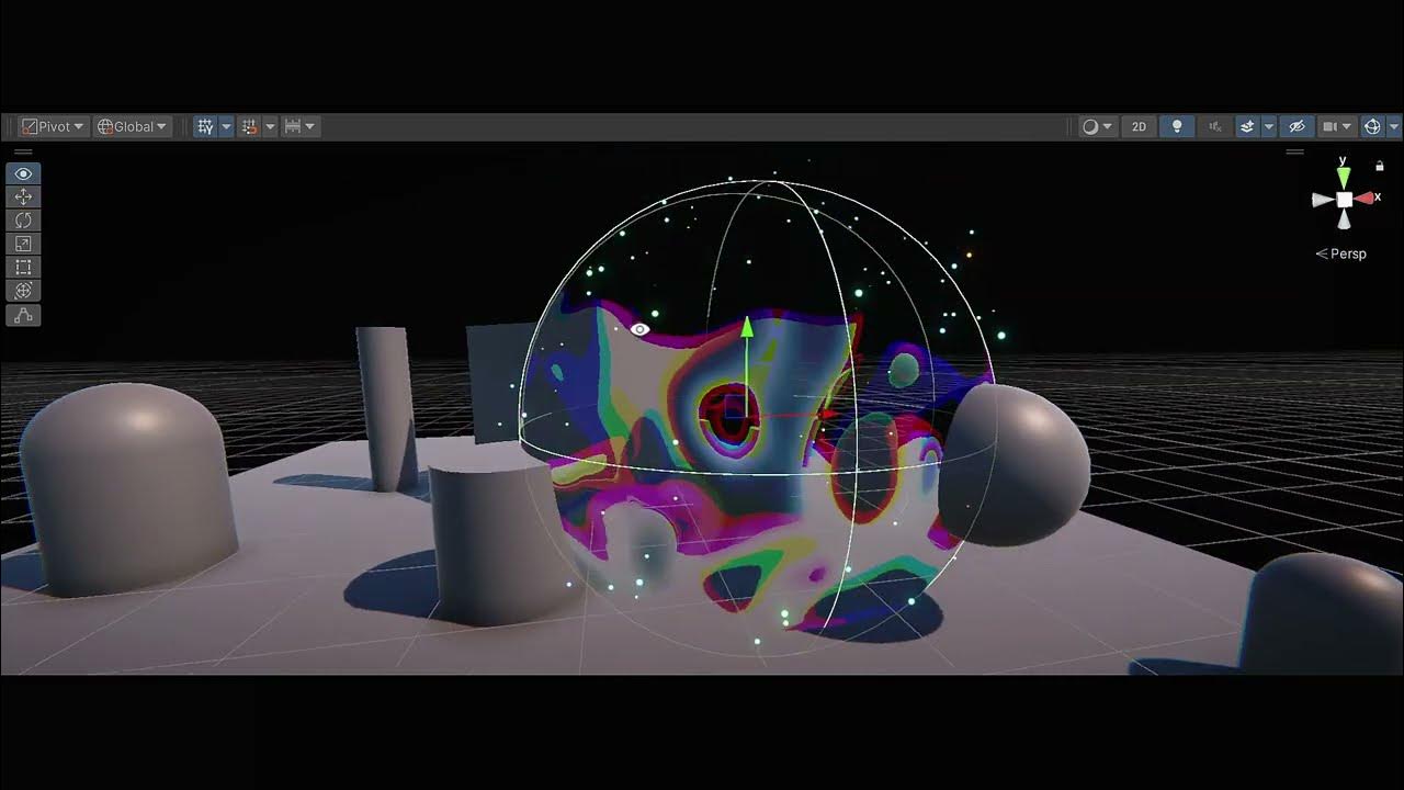 Chromatic Aberration Distortion Bubble Shader - YouTube