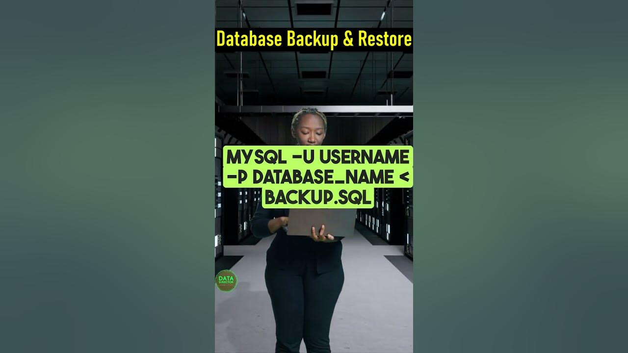 Database Backup And Restore Example In Hindi Sqlinterview Shorts Sql Database Mysql Oracle