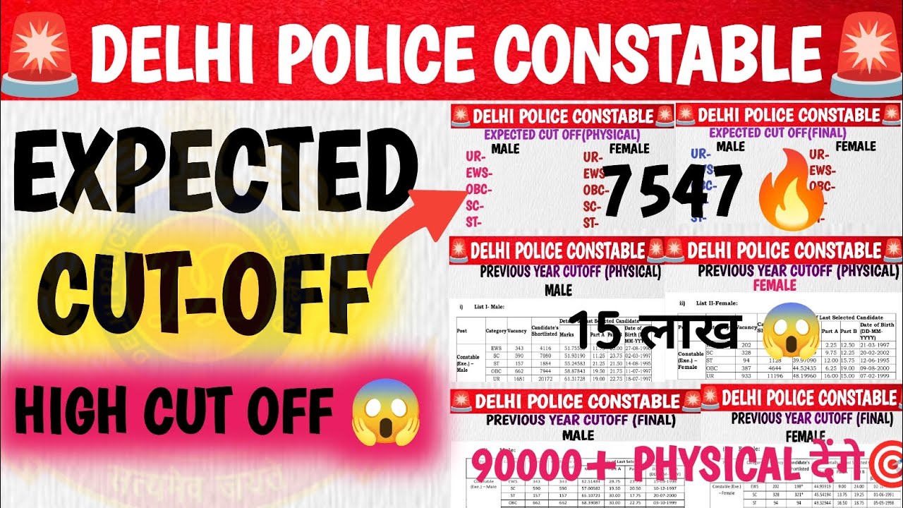 DELHI POLICE EXPECTED CUT OFF 2023 DELHI POLICE PHYSICAL DATE 2023 delhi-police-expected-cut-off-2023-delhi-police-physical-date-2023