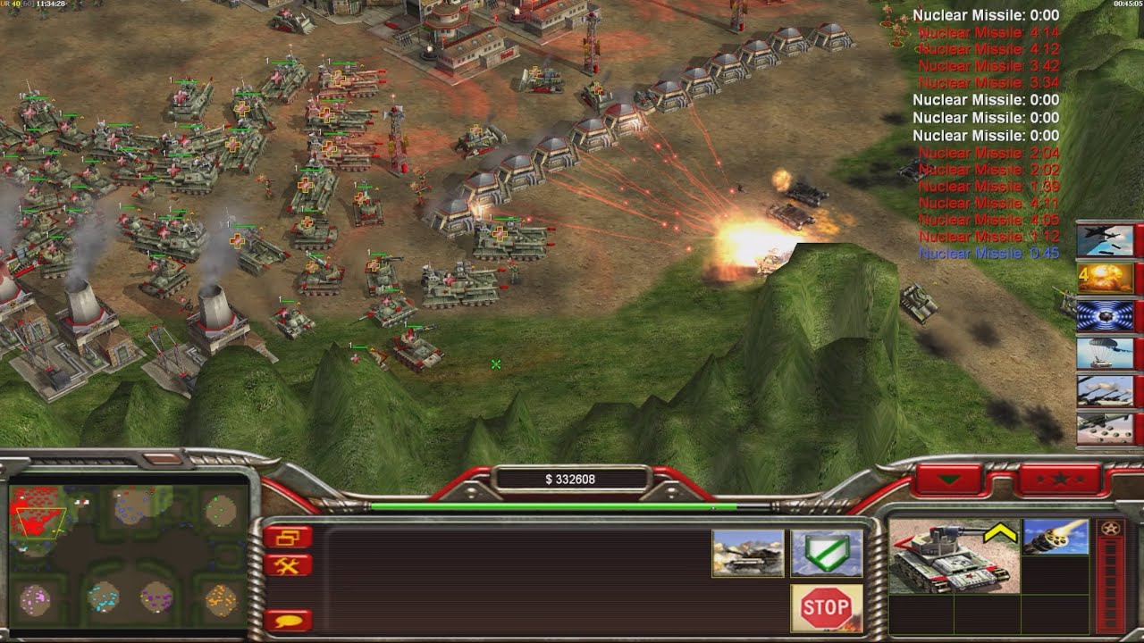CHINA Tank - Command & Conquer Generals Zero Hour - 1 vs 7 HARD ...