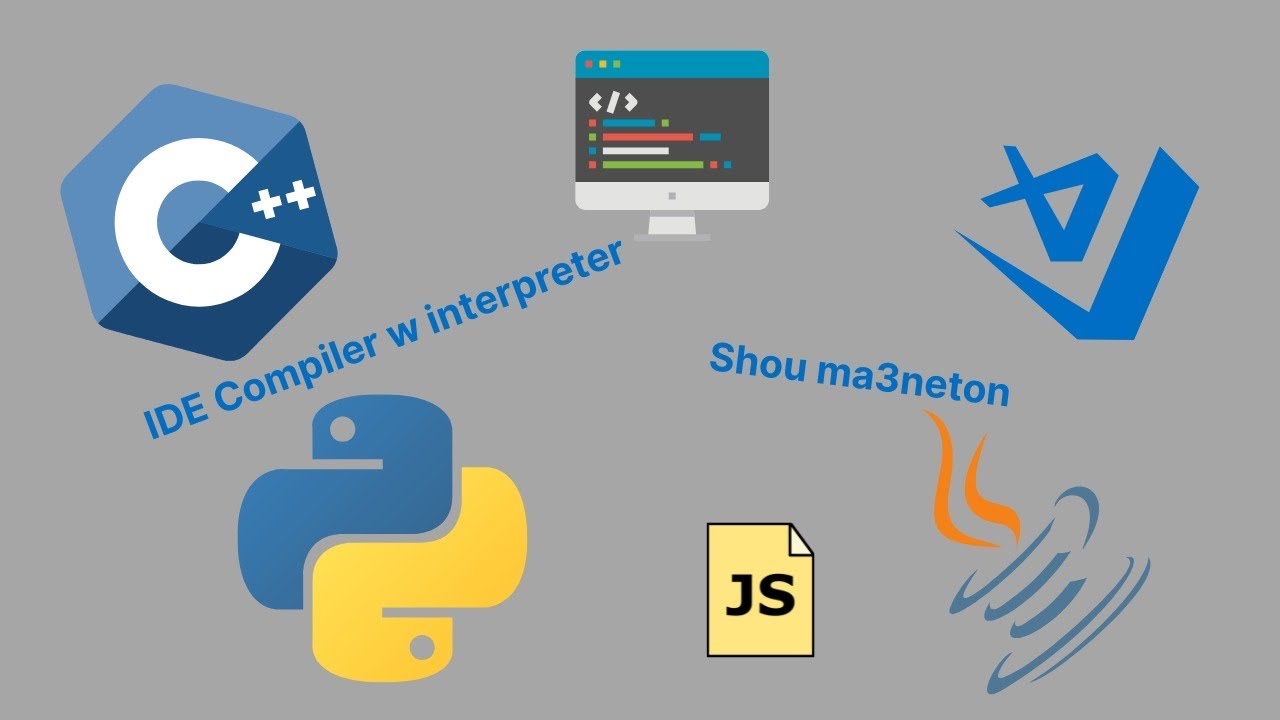 IDE? Compiler? Interpreter? Shou ya3ne | basic programming - YouTube