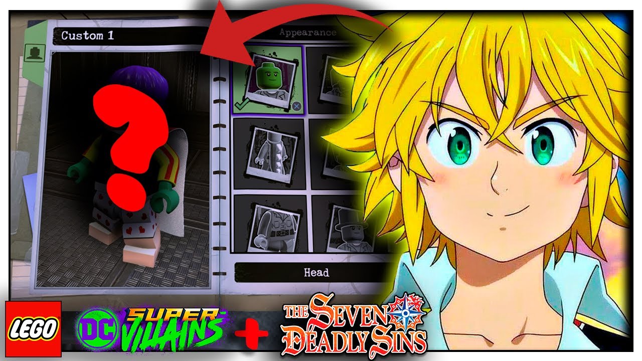 LEGO® DC Super-Villains: Criando Meliodas direto de Nanatsu no Taizai ...
