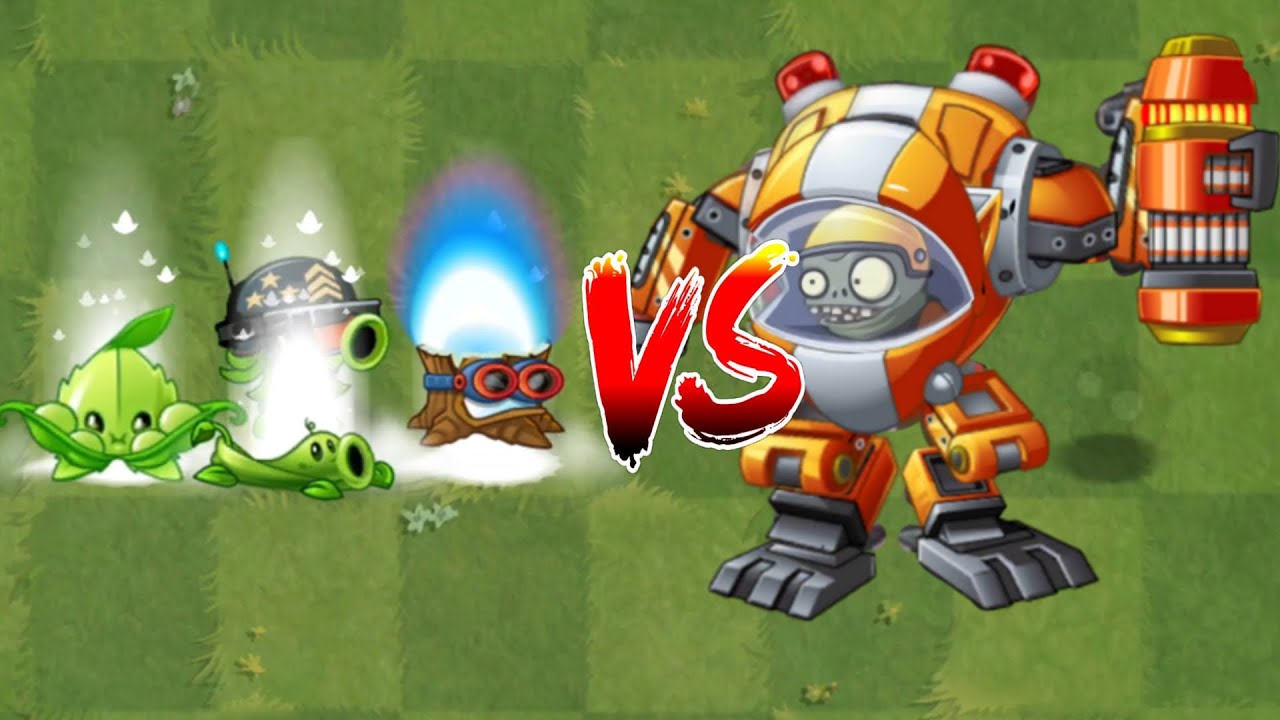 pvz2：面对大哥豌豆的顶级配置，哪些僵尸能够顶得住？ - YouTube