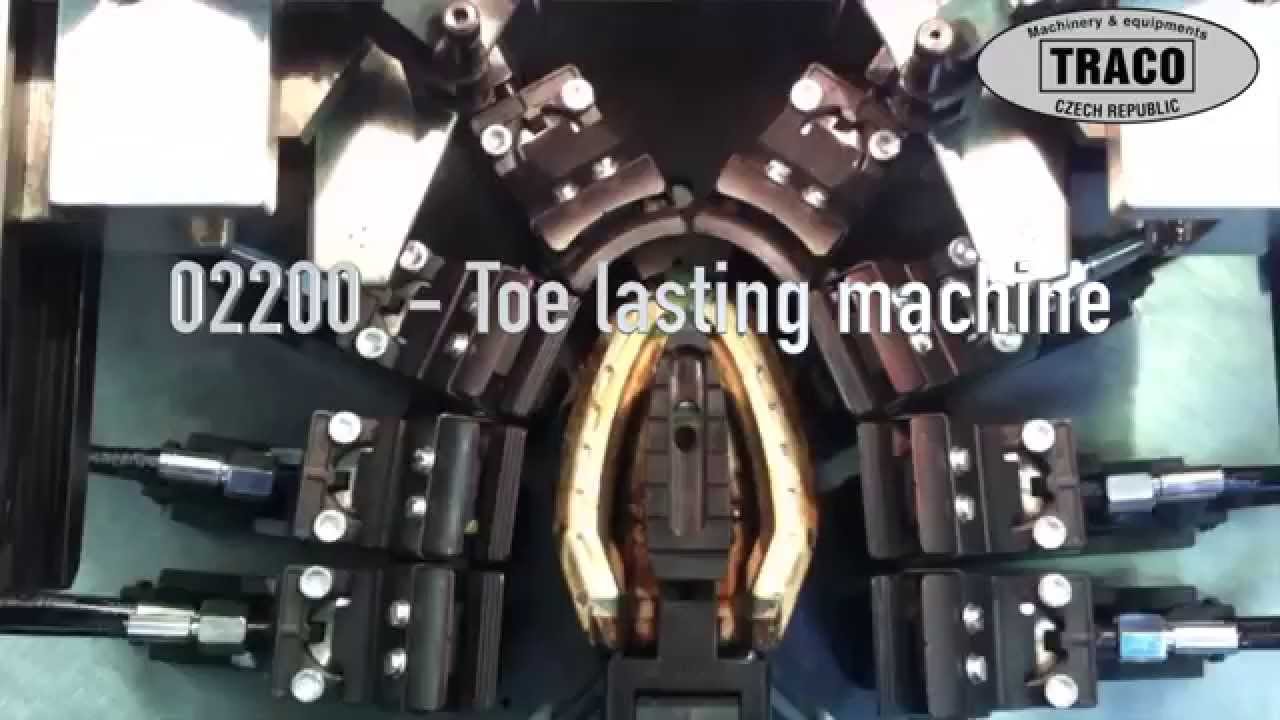 02200 Toe Lasting Machine - YouTube