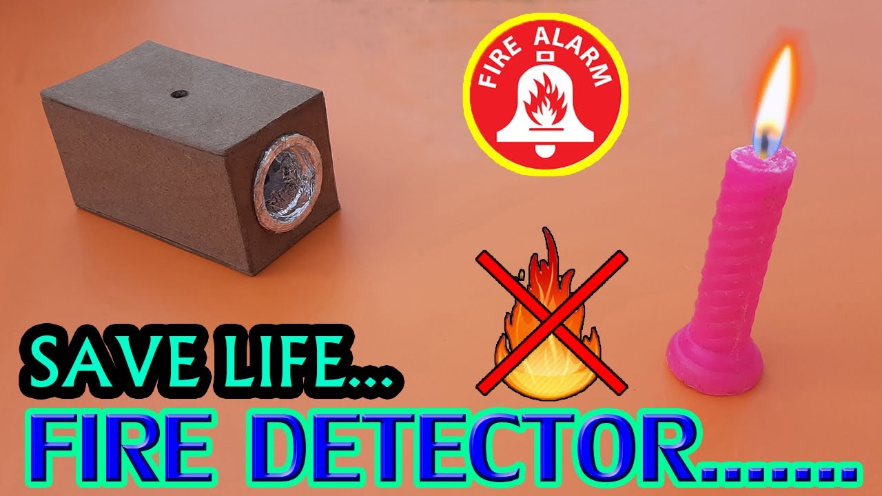 How to make Fire Alarm Systems | Fire Detector.. [বাংলা] - YouTube