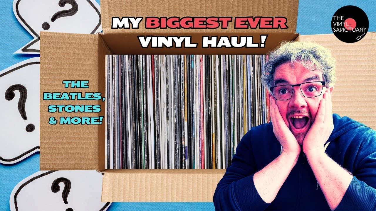 My Biggest Ever Vinyl Haul! - YouTube