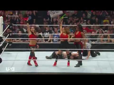 (720pHD): WWE Raw 07.06.15: Brie Bella vs Paige