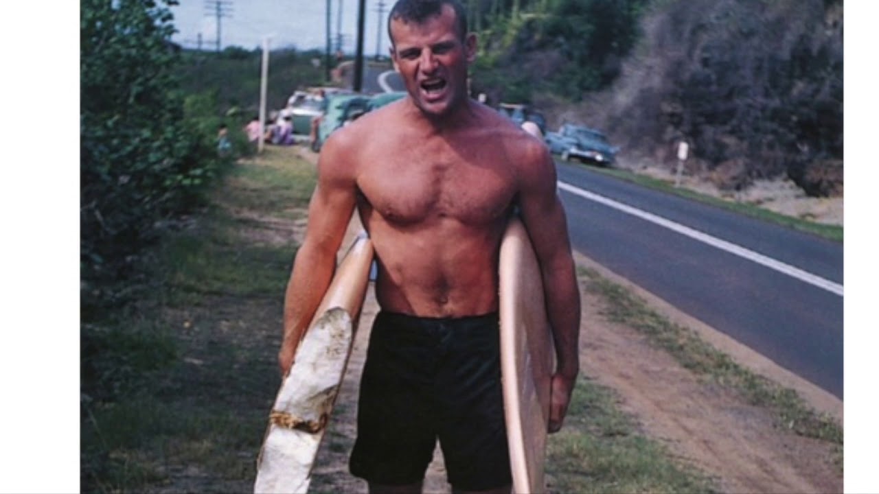 BING Hawaiian Gun For Fred Van Dyke shaped by Mike Eaton - YouTube