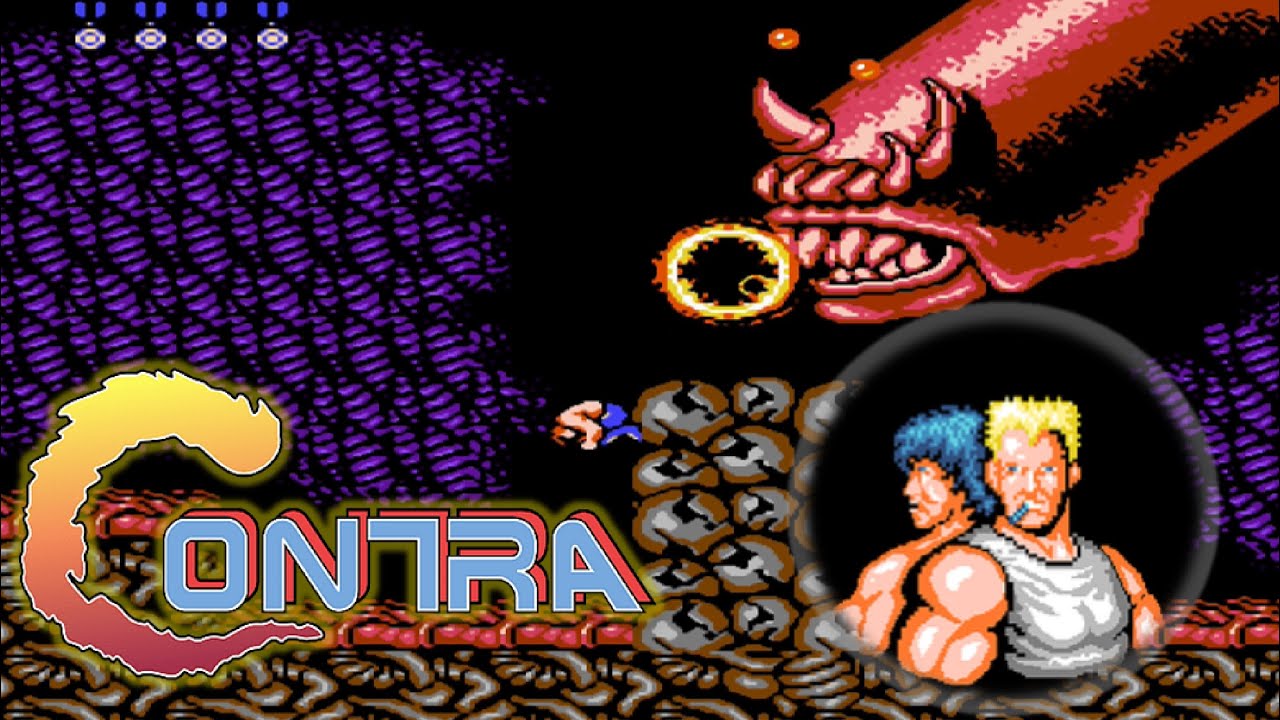 Contra Gryzor: Area 8 (Alien's Lair) - YouTube