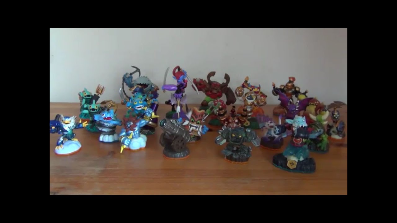 Skylanders Toy Characters Collection - YouTube