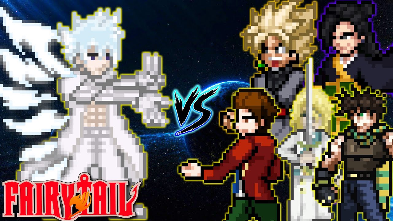 ZEREF GOD FORM VS 5 OTHER MUGEN CHAR |1 VS 5 | AI BATTLE | JUMP FORCE ...