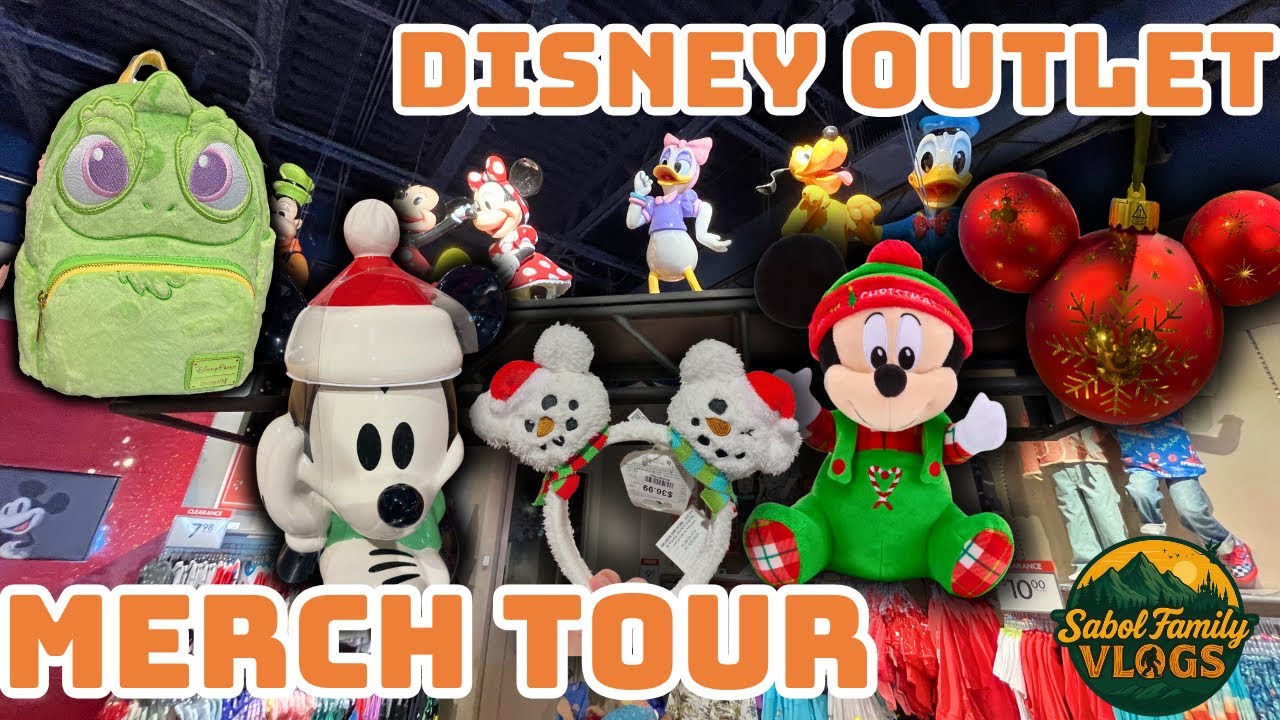 DISNEY OUTLET STORE NEW MERCHANDISE TOUR | Disney World & Disneyland ...