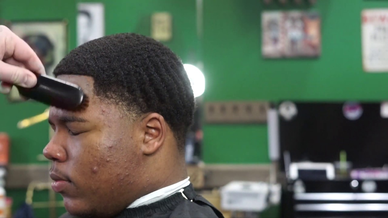 10 Week Wolf | 360 wave cut with tapers - YouTube