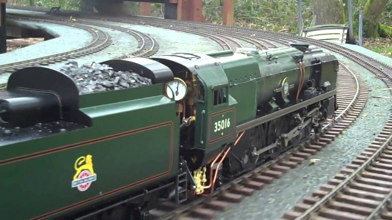 Bulleid Pacifics at ADMES - YouTube