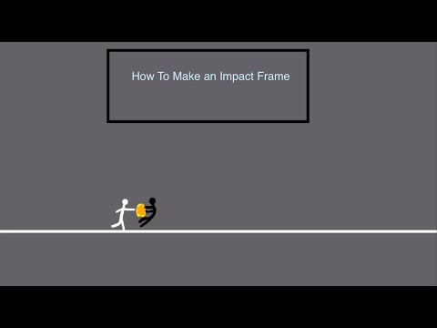 How To Make An Impact Frame (FlipaClip) - YouTube