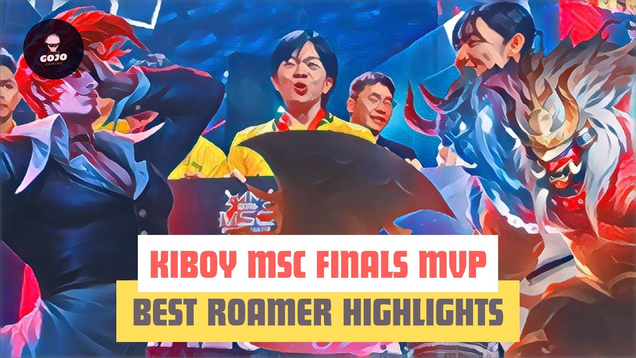 ONIC KIBOY MSC FINALS MVP BEST ROAMER HIGHLIGHTS | MOBILE LEGENDS: BANG ...
