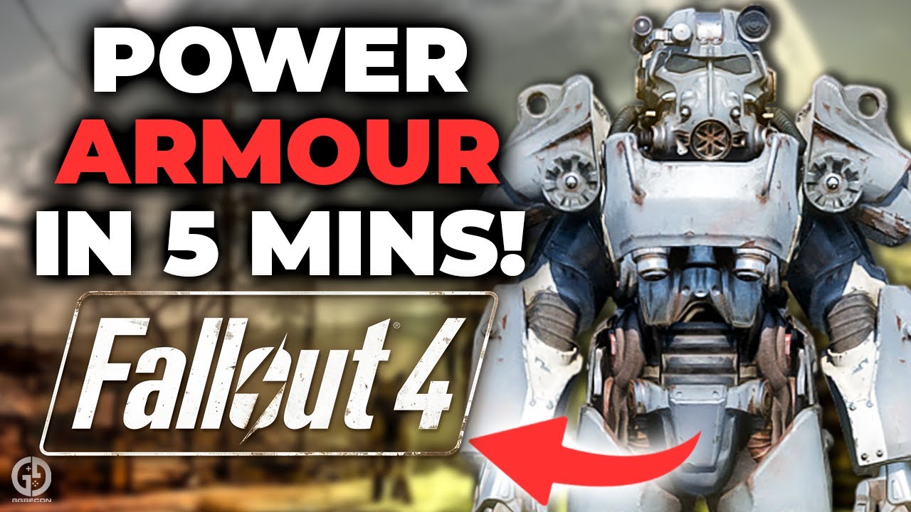 How To Get Power Armour In Your First Five Minutes Of Fallout 4! - YouTube