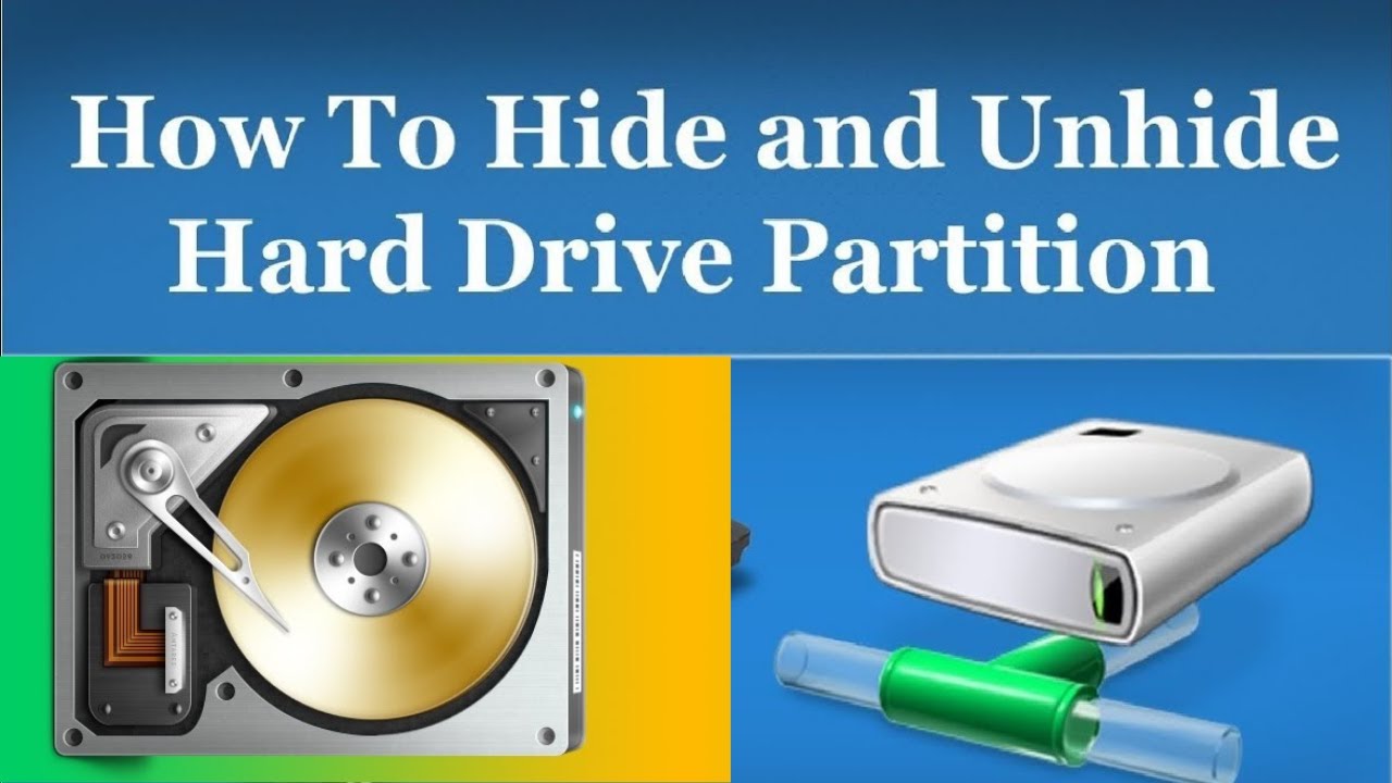 How To Hide A Local Drive Or Partition In Windows Hide Local Drive