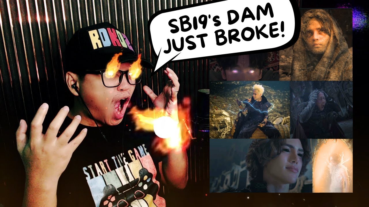 SB19's DAM Music Video on-the-spot THEORY CRAFTING REACTION! Realtime ...