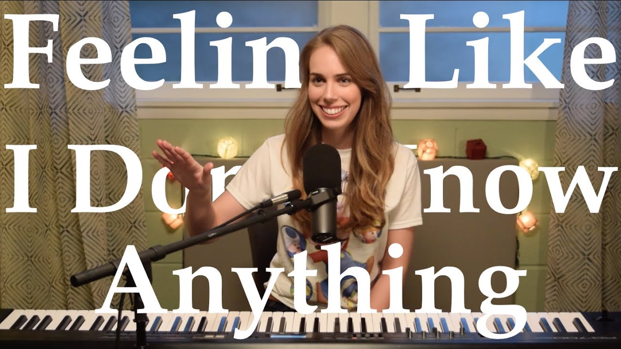Feeling Like I Don't Know Anything - Allie Farris - Live Take - YouTube