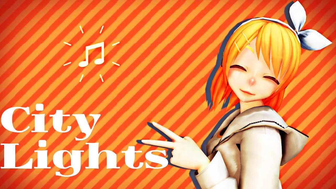 【MMD】 City Lights (ENG/RUS sub) 【60 FPS】 - YouTube
