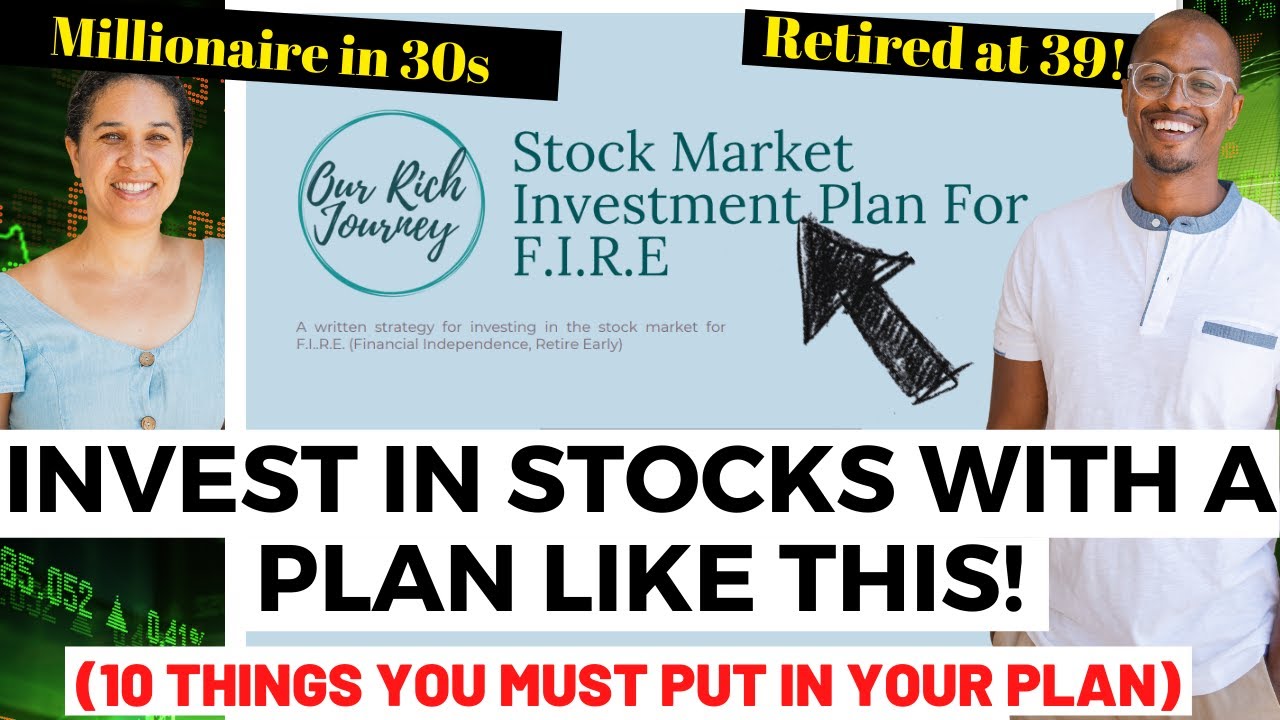 Our Stock Market Investment Plan for Financial Independence | Here's ...