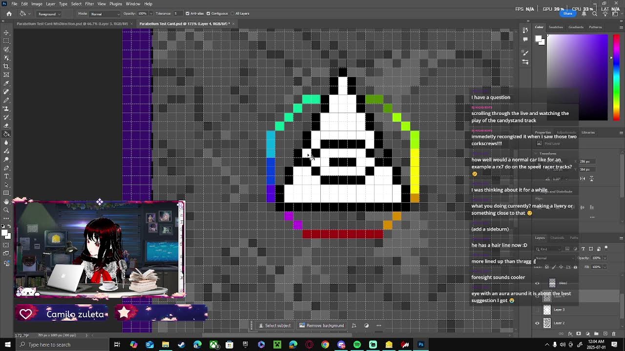 testing new speed racer maps! Working on a Card Game(pop by pls ...