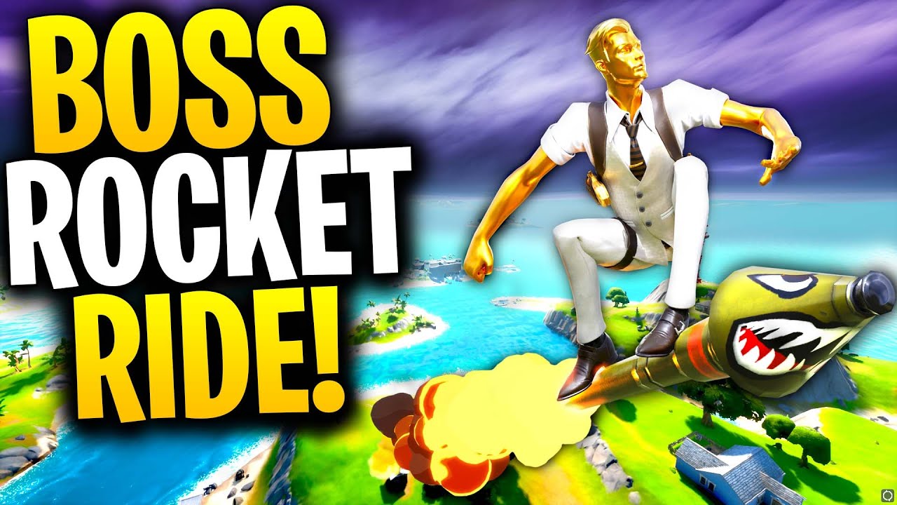 Can A HENCHMEN BOSS ROCKET RIDE In Fortnite? | Midas Rocket Ride ...