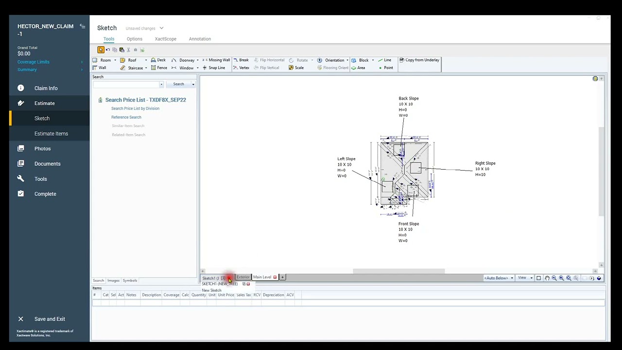 Create a Tree in Xactimate - YouTube
