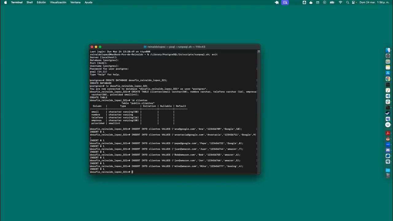 Desafio 1 SQL - Base de Datos - YouTube