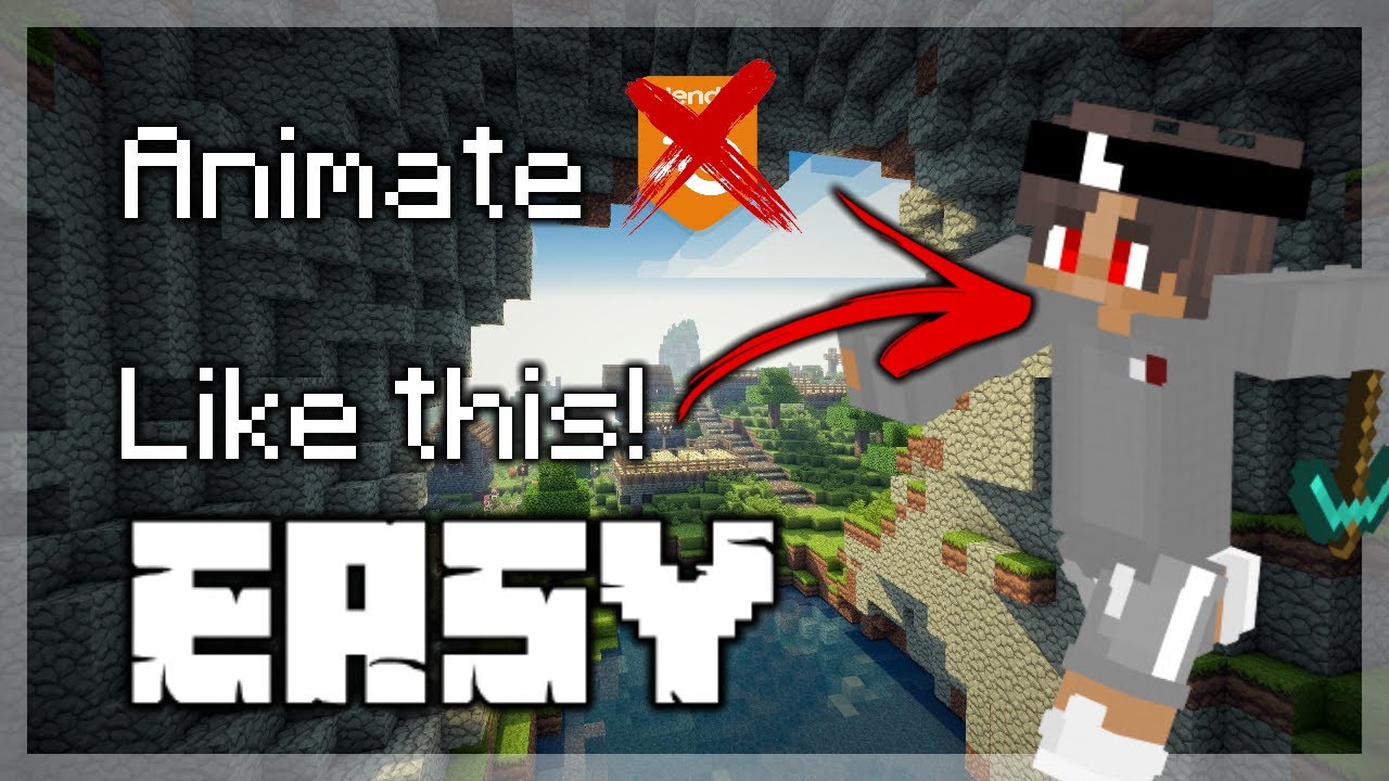 How to animate Minecraft characters [NO BLENDER] - YouTube