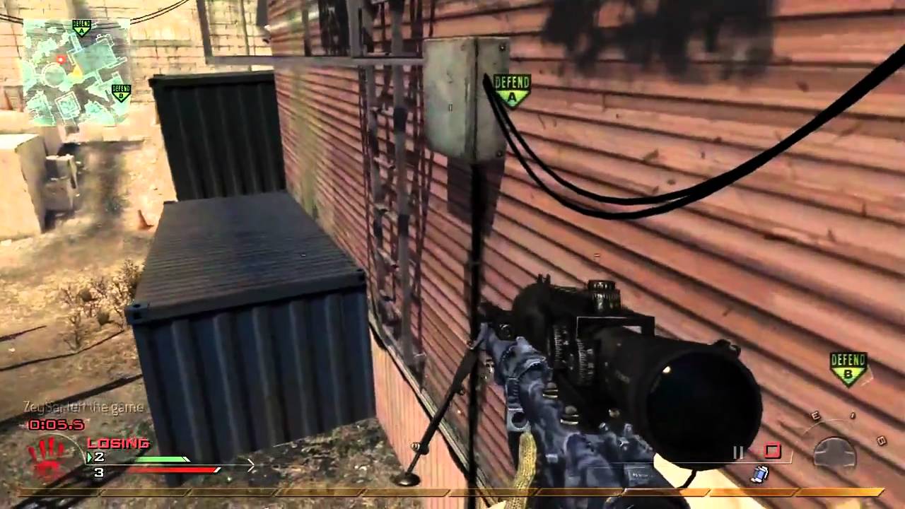 Sexy Mw2 Ladder Stall - YouTube