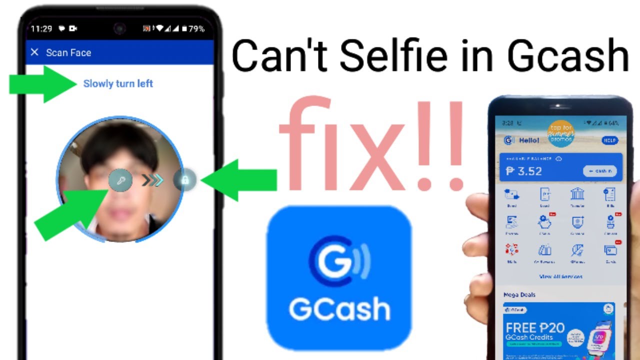 How to selfie in gcash || face recognition errors fix! - YouTube