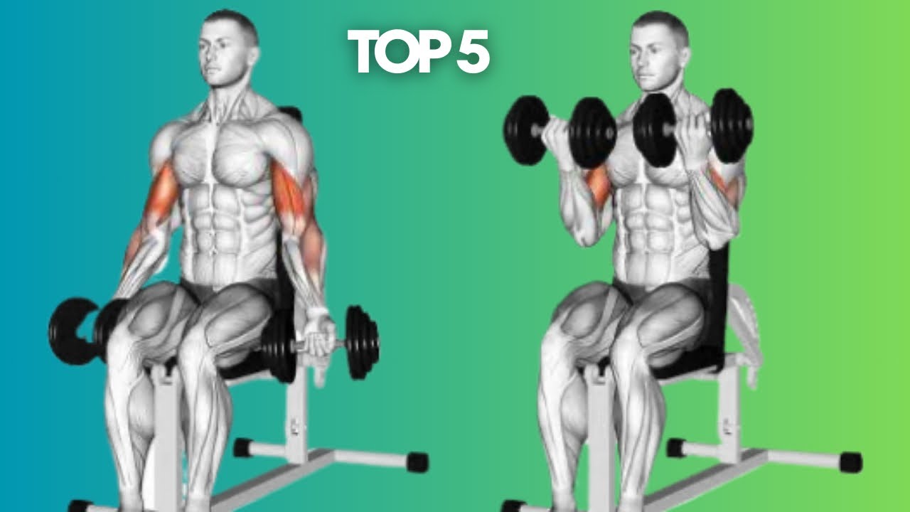 5 BEST Dumbbell Exercises - YouTube